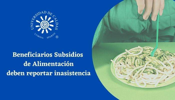 Estudiantes que se benefician de subsidios de alimentación deben ...