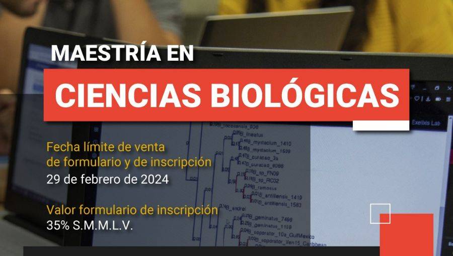 Inscripciones a la Maestría en Ciencias Biológicas
